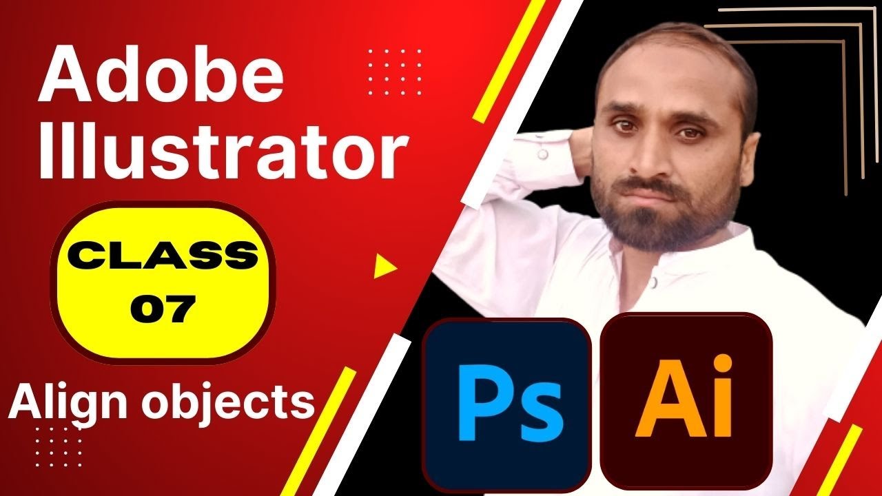 Adobe Illustrator Align Objects Class 07 How To Align Objects In Adobe Illustrator Align Objects Class 07 How To Align Objects In