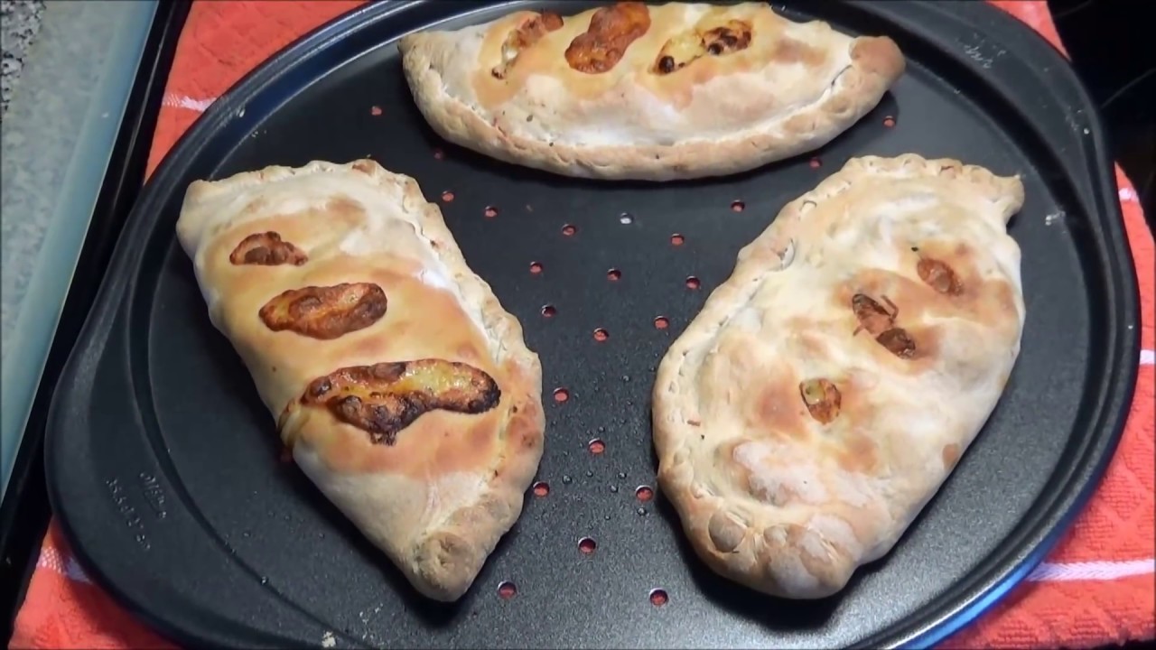 Mini Calzone Recipe- stuffed pizza - Episode 230 - YouTube