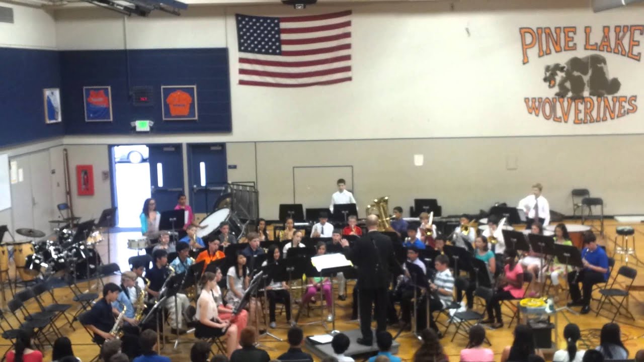 Pine Lake Middle School - 7th Grade Concert (Jun 5 2013) - YouTube