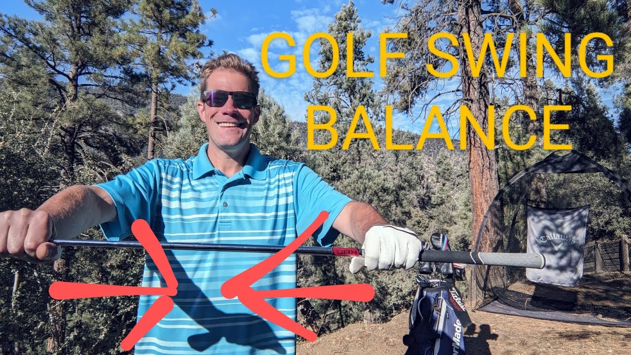 The Easiest Golf Drill for Perfect Balance - YouTube