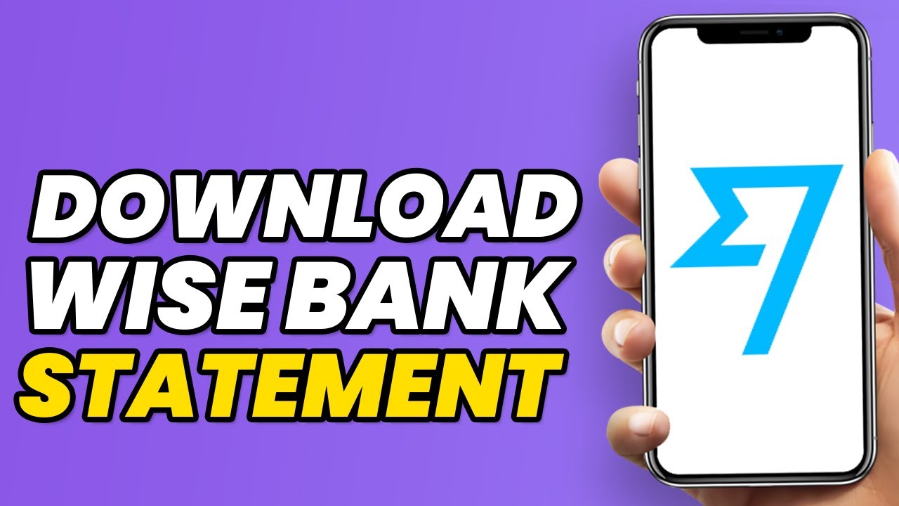 How To Download Wise Bank Statement (Easy) - YouTube