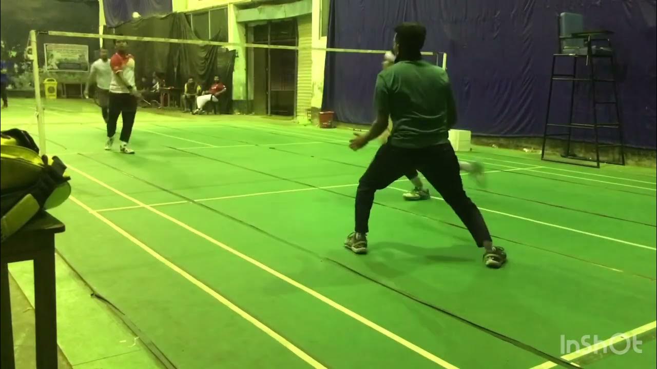 Indoor badminton Comilla Istiak Shakib vs Taleb Nirob - YouTube