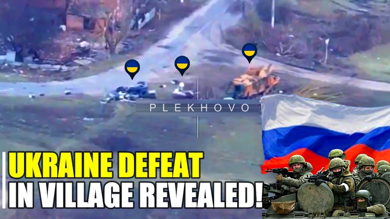 Nearly 50 NATO vehicles scattered on Plekhovo streets after its ...