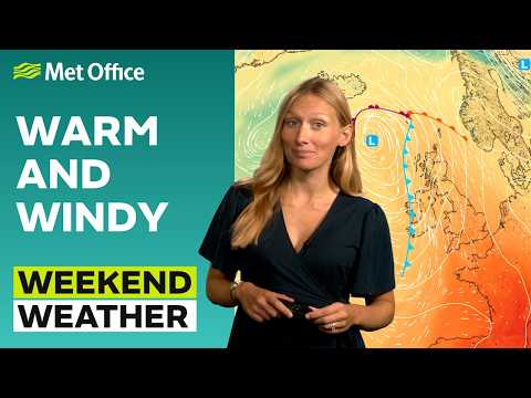 Weekend weather 03/09/2026 – Cooler on Saturday – Met Office weather forecast UK