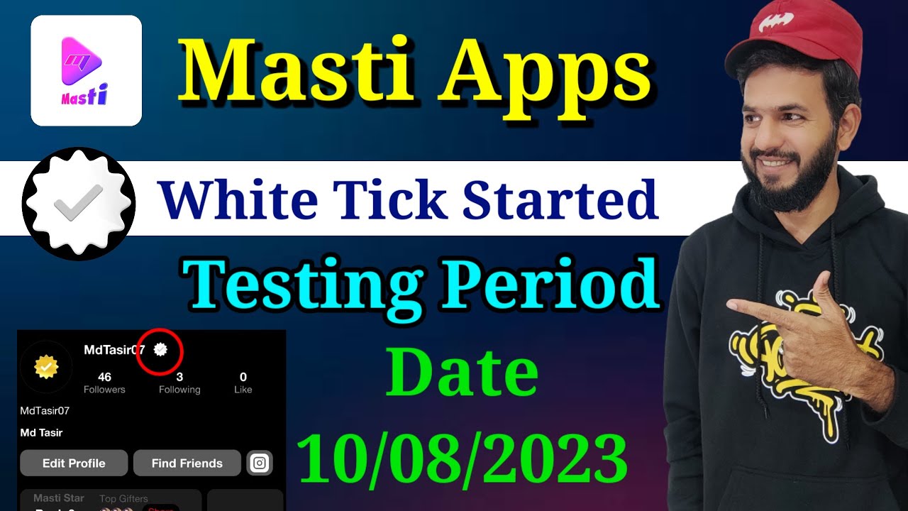Masti apps white tick | Masti apps giving white tick | Mastii shorts ...