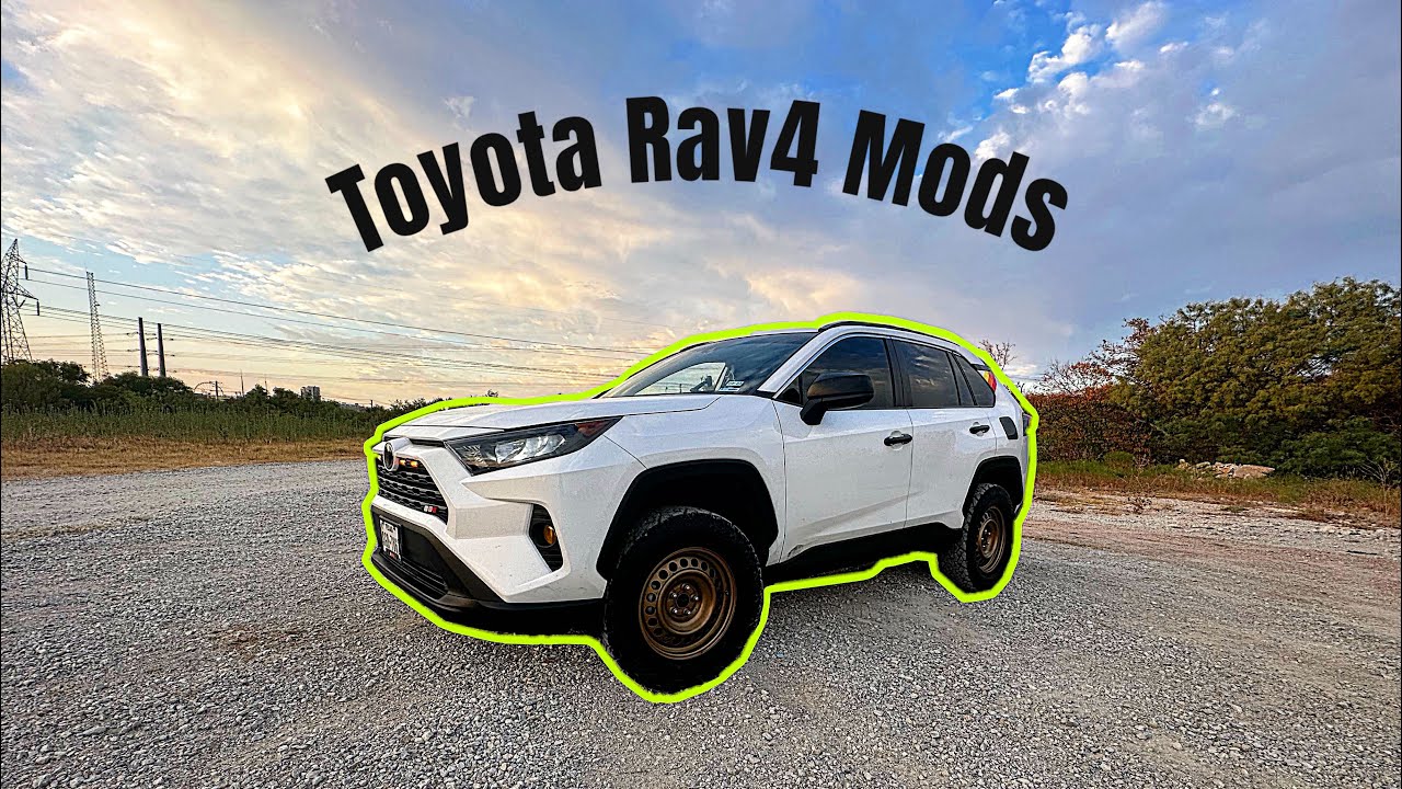 TOYOTA RAV4 LIFTED WITH MODS? (Super easy) - YouTube