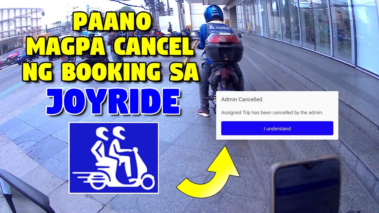PAANO MAGPA CANCEL NG BOOKING SA JOYRIDE ADMIN | BUHAY MC TAXI RIDER ...