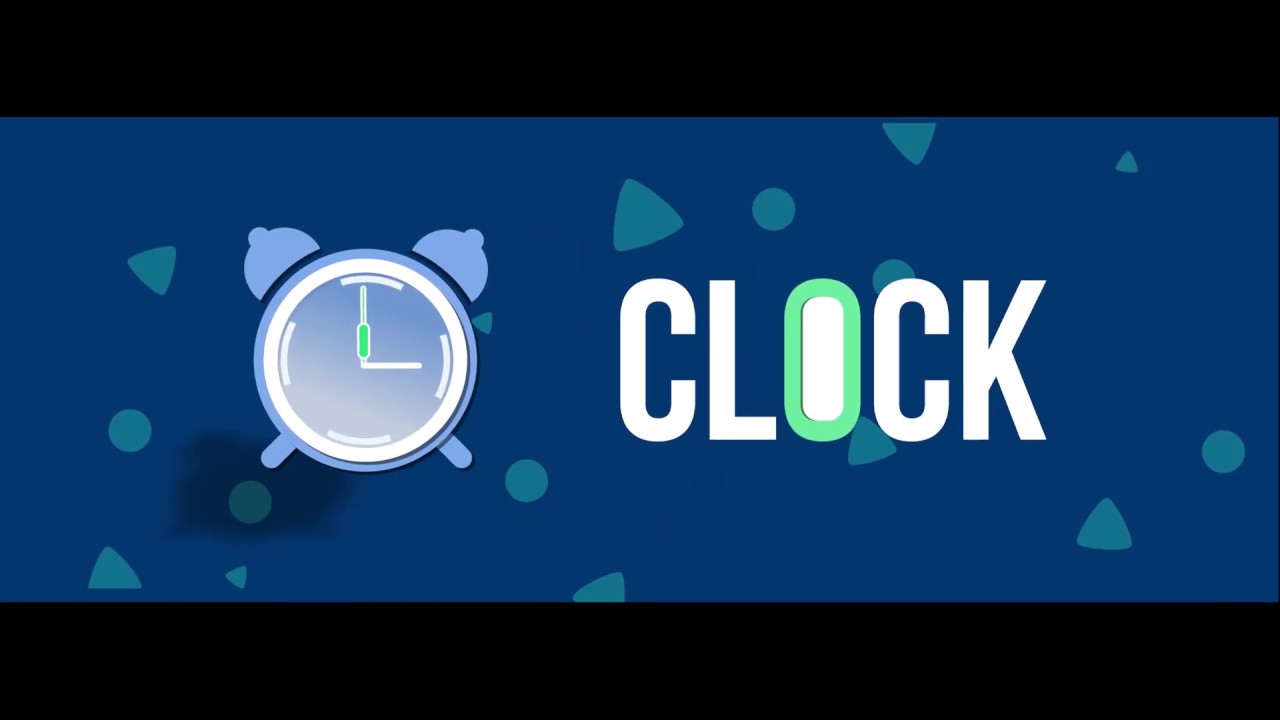 2020 first clock motion graphics - YouTube