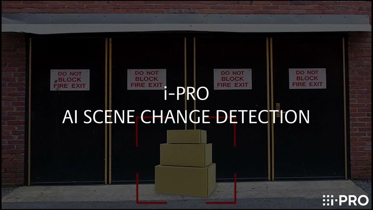 i-PRO's first AI-based analytic application: AI Scene Change Detection - YouTube