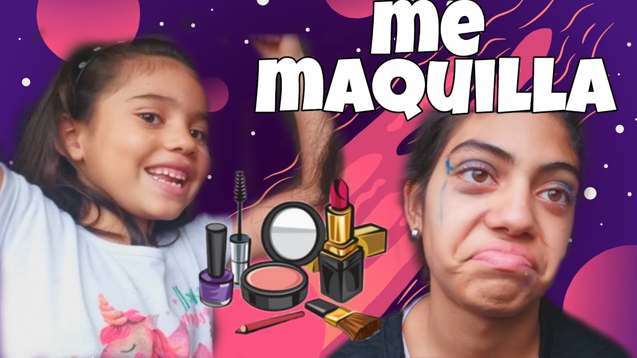 Mi Hermana Me Maquilla😬 Youtube