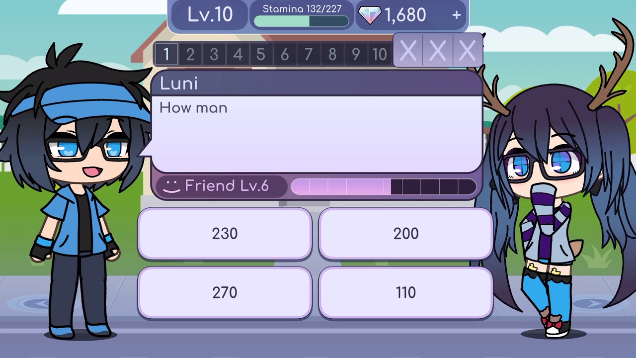 All the answers to Luni’s quiz in Gacha Life - YouTube