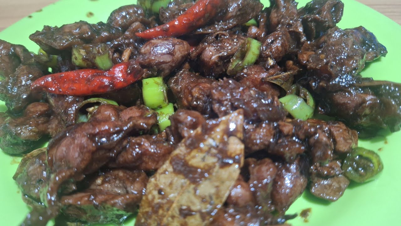CHICKEN GIZZARD AND LIVER W/COKE , SWEET & SPICY RECIPE | ATAY AT ...