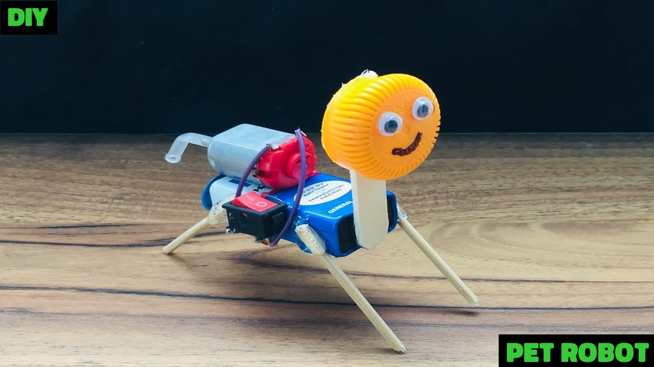 DIY How To Make Robot At Home Easy | Mini Robot At Home | Life Hacks ...