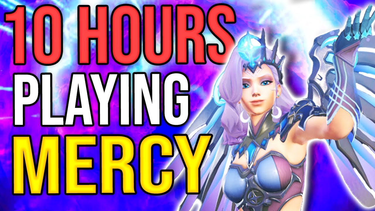 I Played Mercy for 10 HOURS to see if she Really is THE EASIEST Support ...