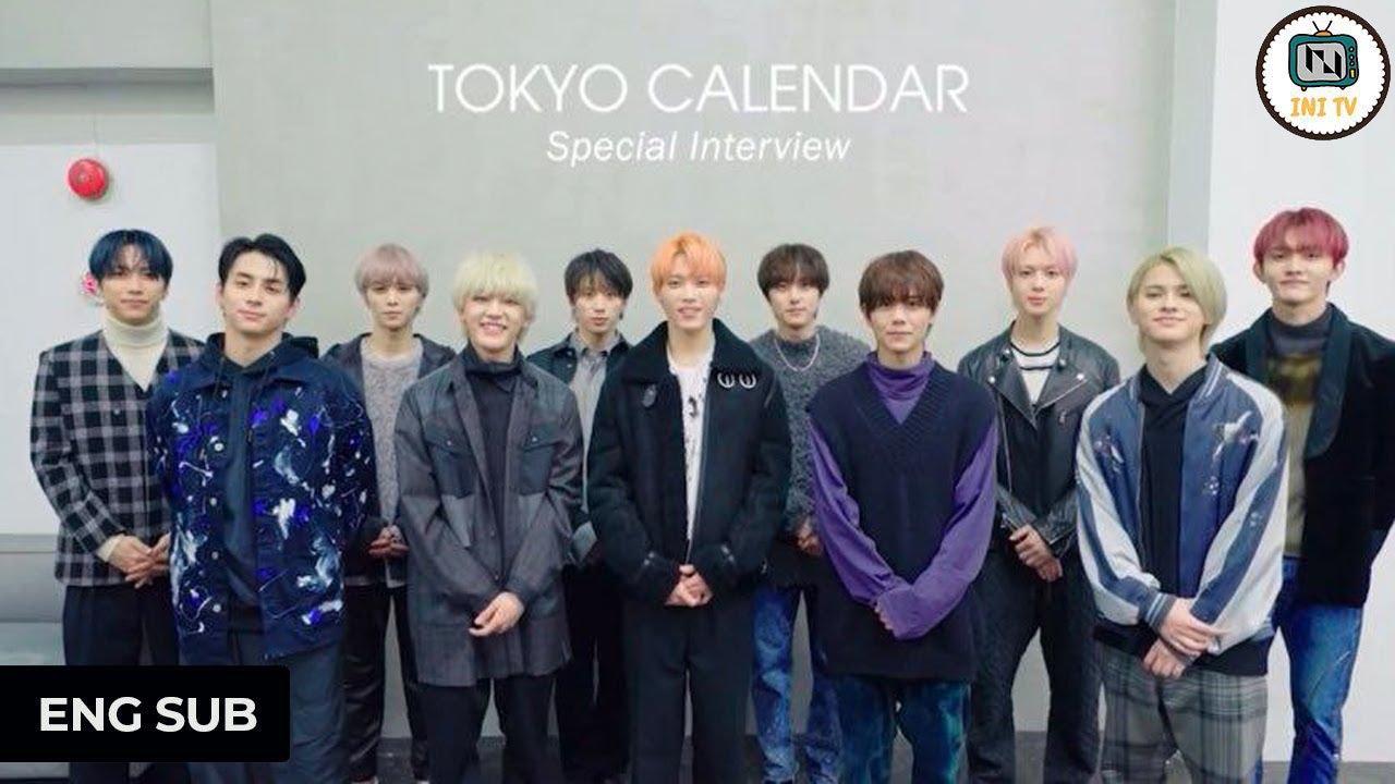 INI ON TOKYO CALENDAR SPECIAL INTERVIEW (Eng Sub) - YouTube
