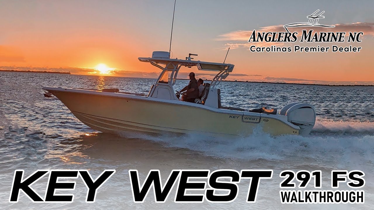 2024 Key West 291 FS Walkthrough | Anglers Marine NC - YouTube
