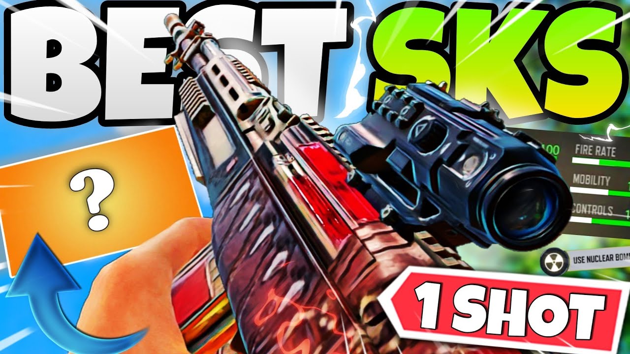 *NEW* SKS COD Mobile Gunsmith | 1 TAP Build | sks cod mobile gameplay ...