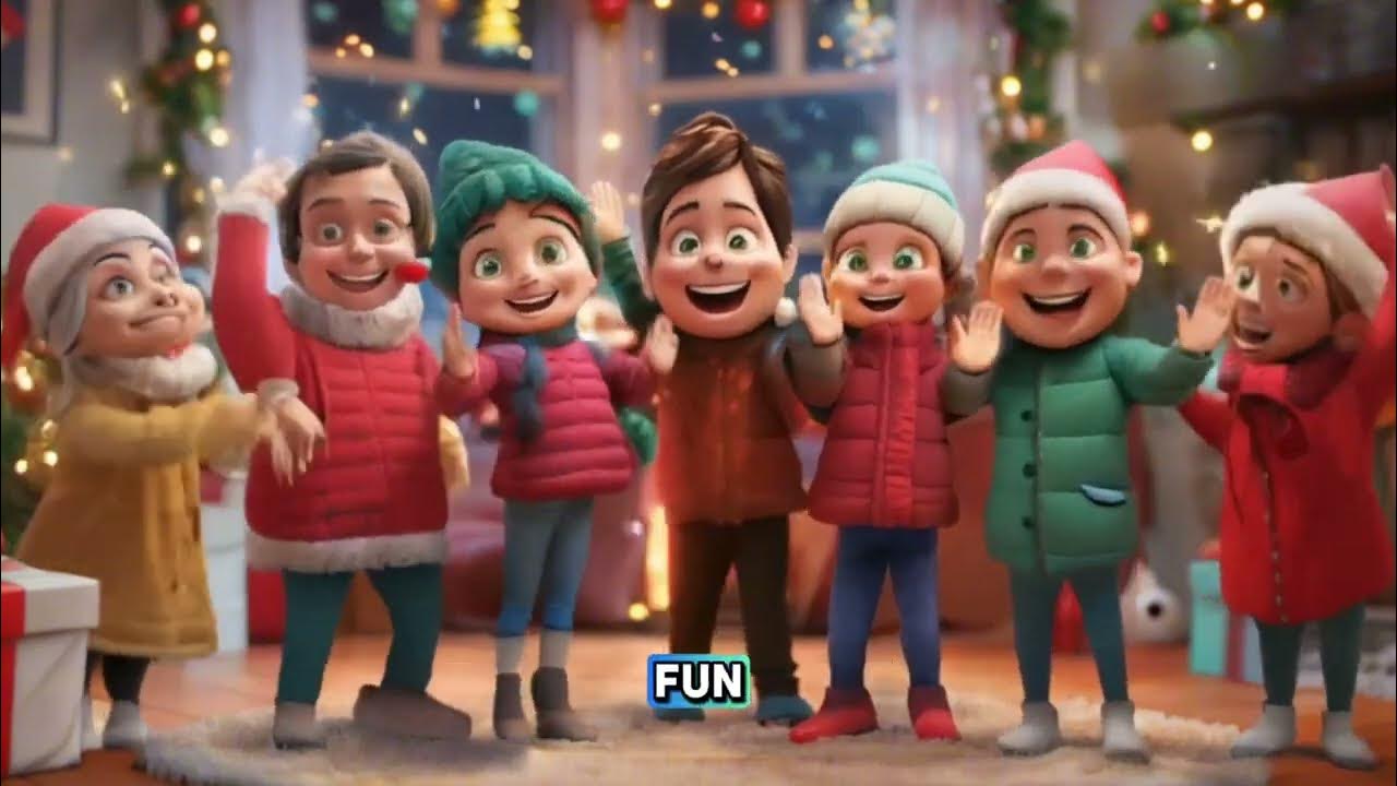 🎄 Happy Christmas Songs for Kids & Families | Celebrate the Holiday ...