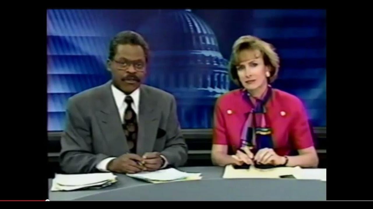 CNN news update - Bernard Shaw & Judy Woodruff (7/5/1994) - YouTube