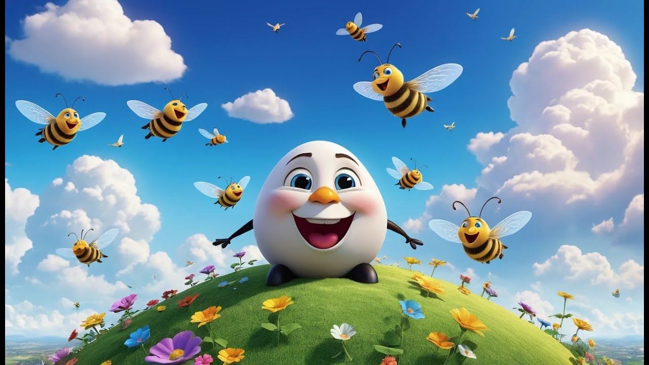Humpty Dumpty’s Big Balloon | Fun Adventure Song for Kids | Animated ...