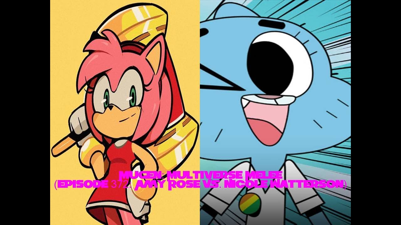 Mugen: Multiverse Melee (Episode 372: Amy Rose VS. Nicole Watterson ...