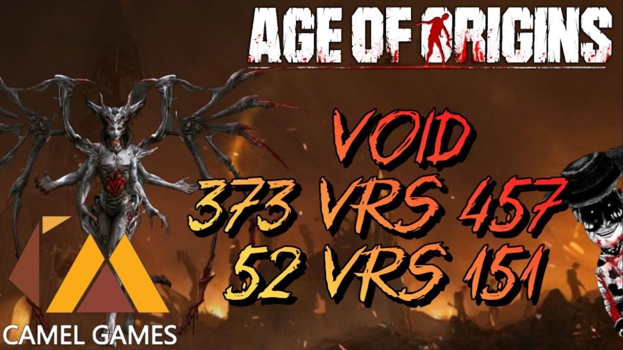 Void 373 vrs 457/ 52 vrs 151 #aoo #ageoforigins #aoovets #gaming # ...
