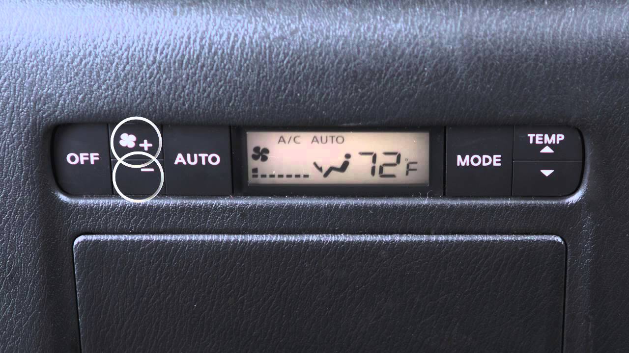 2015 Infiniti QX80 - Rear Climate Controls - YouTube