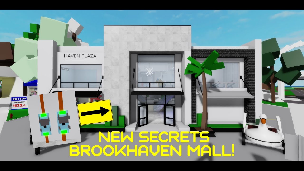 Brookhaven New Plaza SECRETS! Itsdiamwell - YouTube