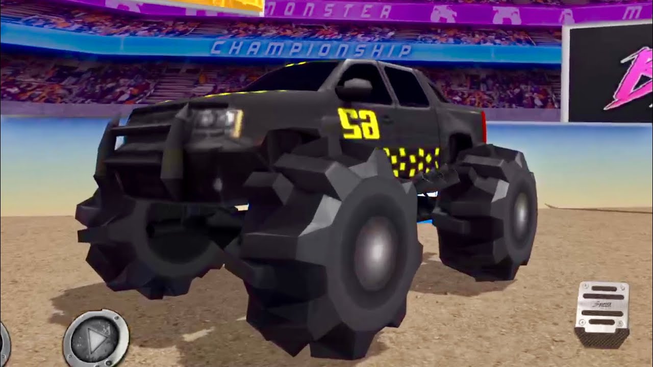 Car racing video game | 3D Monster Truck level 1-6 full HD | game for ...