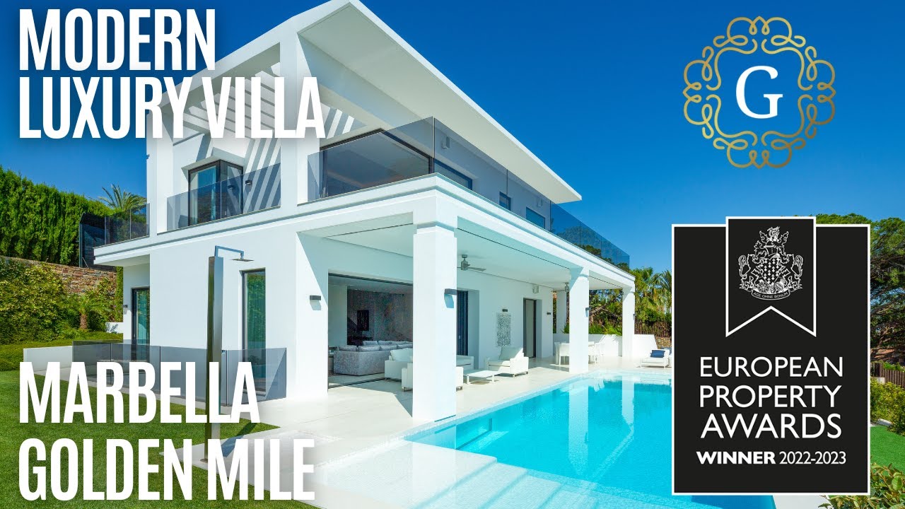 Modern Luxury Villa in Marbella's Golden Mile - Golden Properties Spain ...