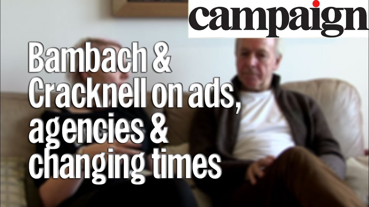 Laura Bambach & Andrew Cracknell talk ads, agencies and changing times ...