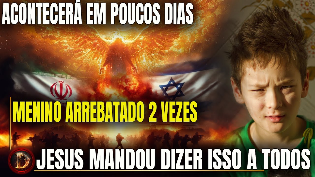 ELE FOI ARREBATADO 2 DIAS SEGUIDOS - VEJA ELE FALANDO - JESUS MANDOU ...