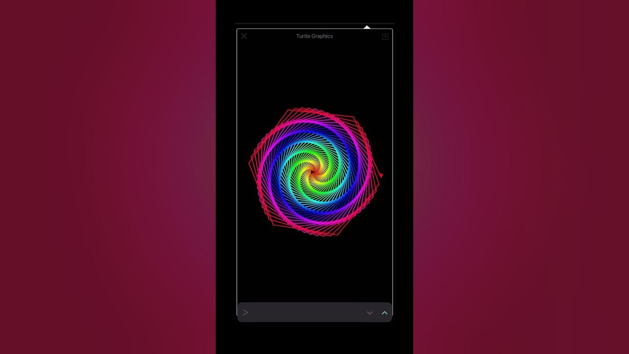 Spiral – Python Art #1 #programming #digitalart #python - YouTube