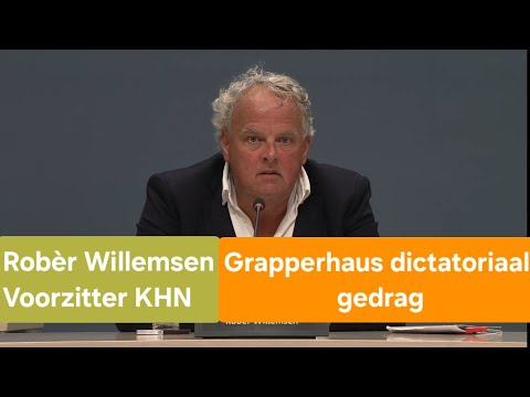 Hoe ging GRAPPERHAUS met mensen om? Robèr Willemsen legt het uit.
