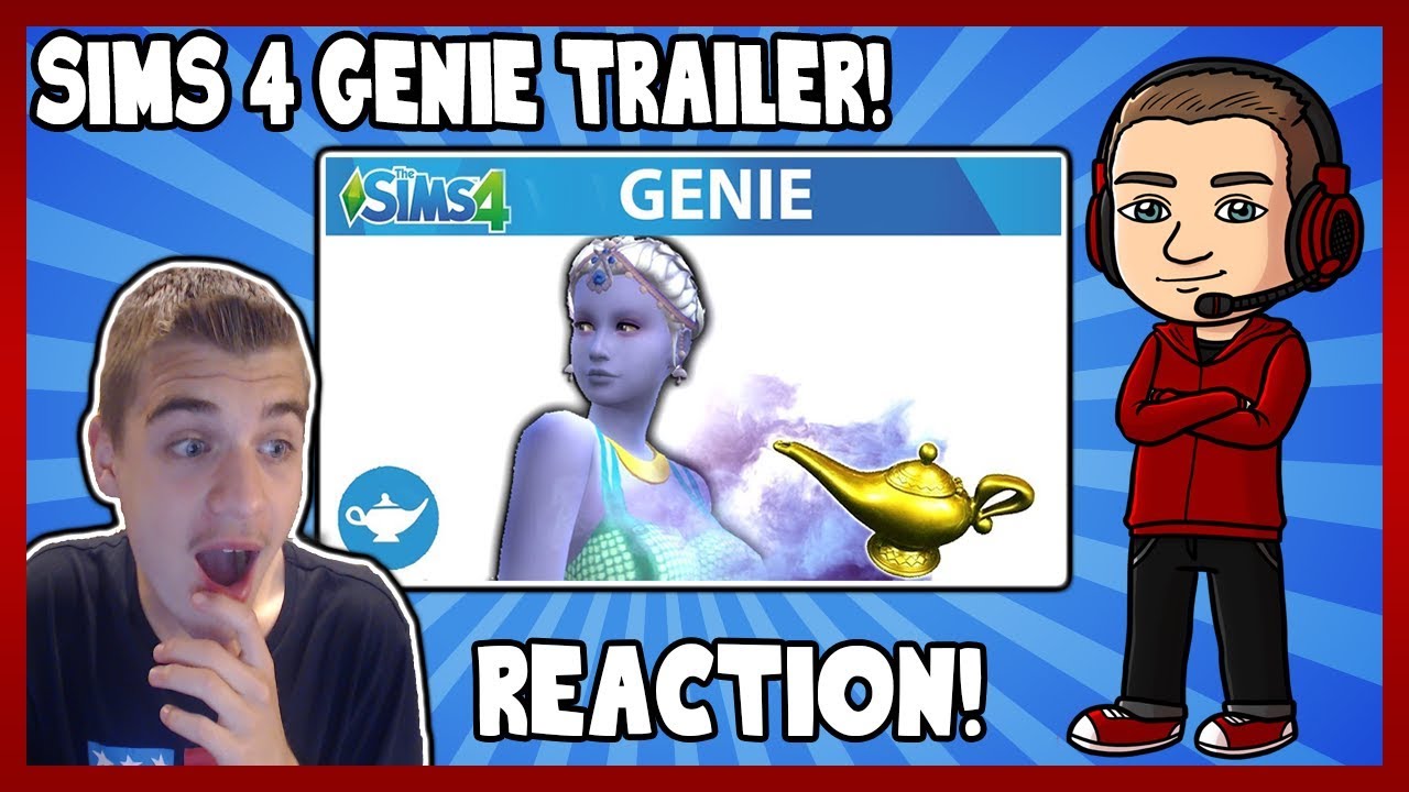 Sims 4 - Genies!? (Trailer) - YouTube