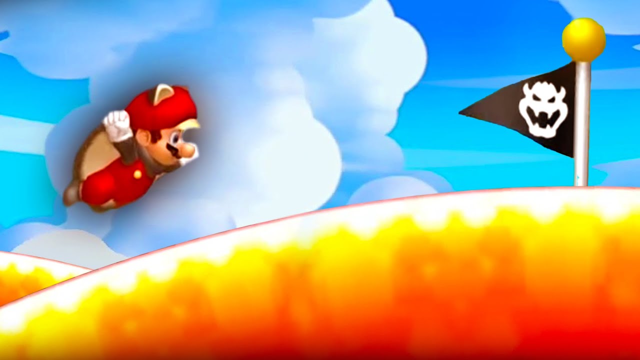 Mario mais le Sol c'est de la LAVE (impossible) - YouTube