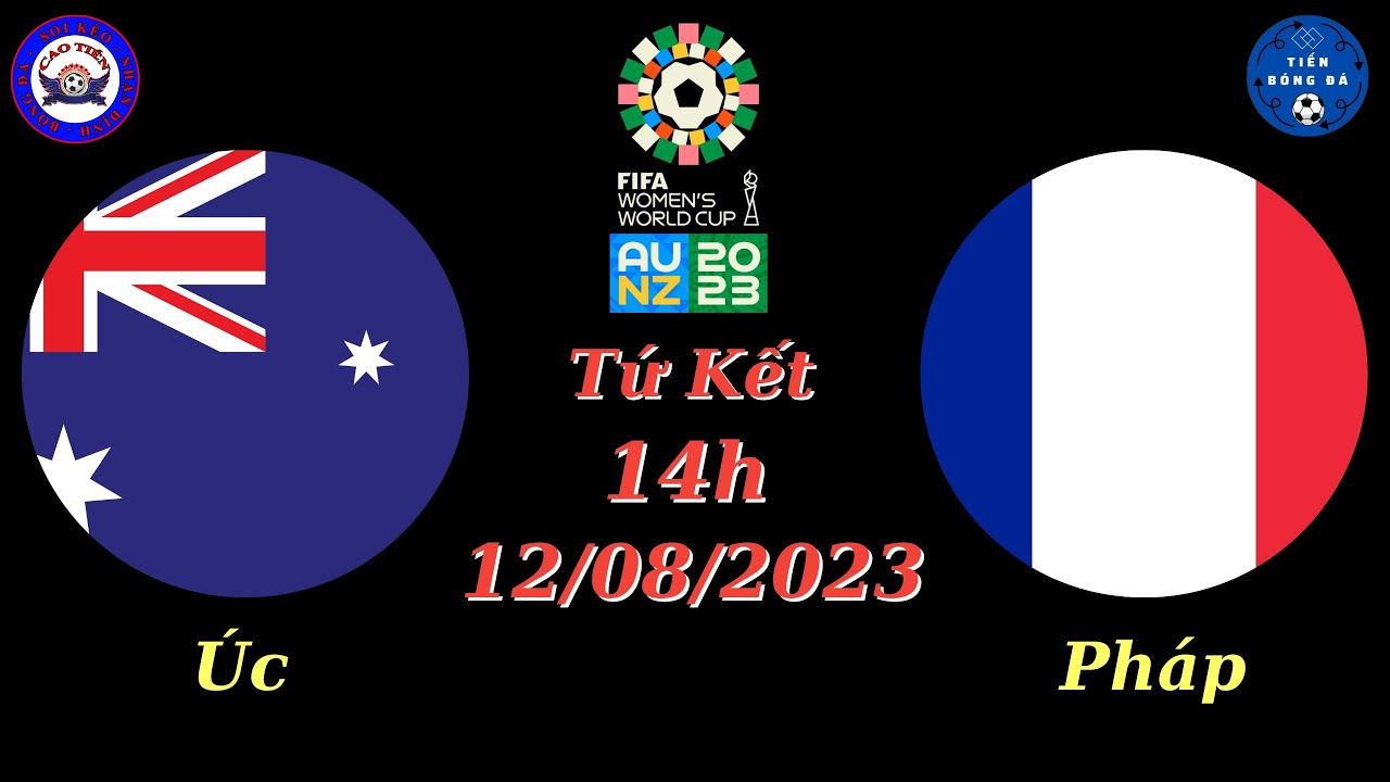 Nhận định Soi kèo Nữ Úc vs Nữ Pháp - 14h 12/08 - Tứ Kết - World Cup Nữ ...