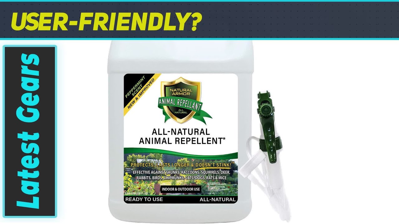 Natural Armor Animal Repellent: Ultimate Critter Control? - YouTube