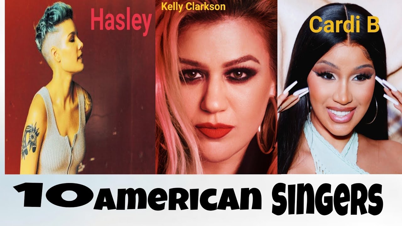 Top 10 Most Beautiful And Popular American Female Singers Part 5 - YouTube