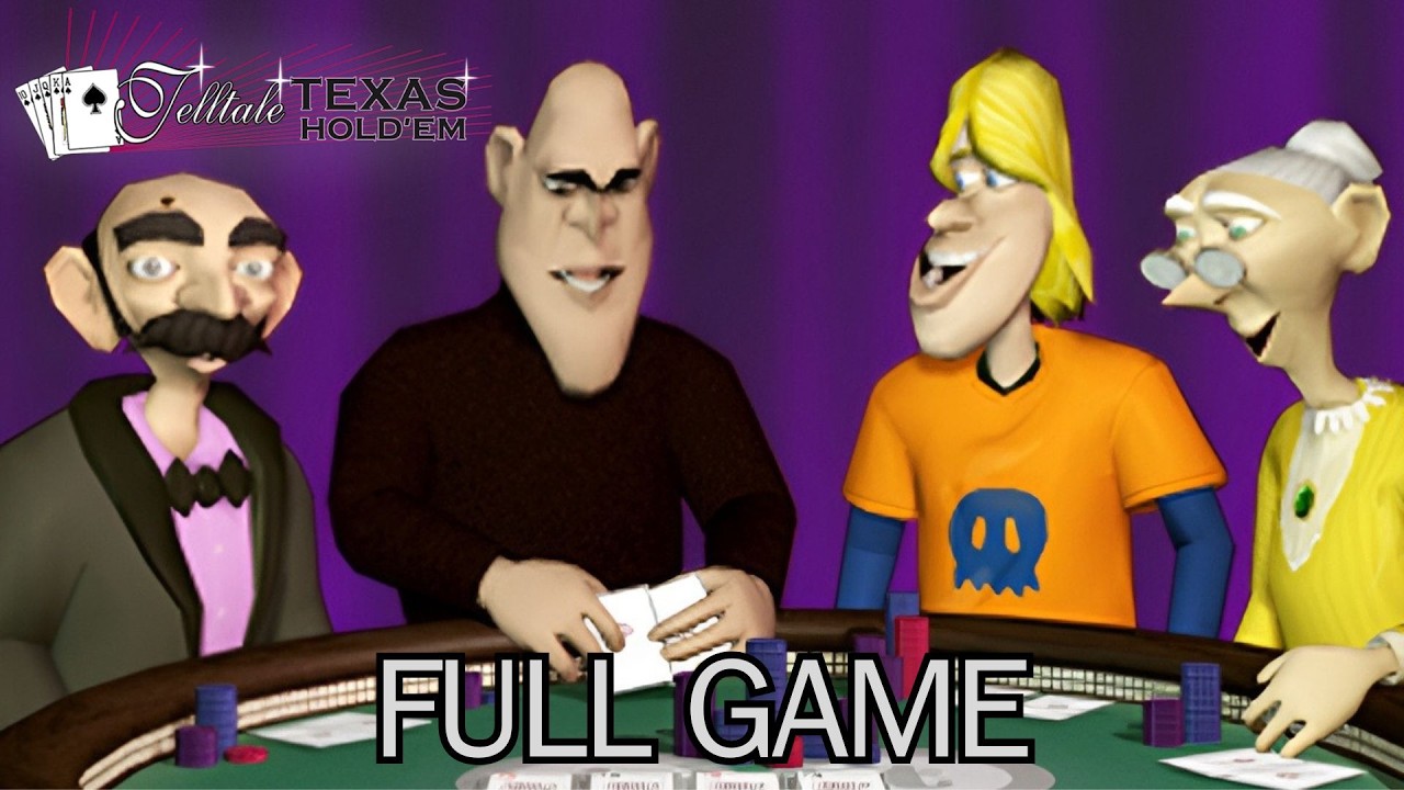 Telltale Texas Hold'em - Full game walkthrough - YouTube