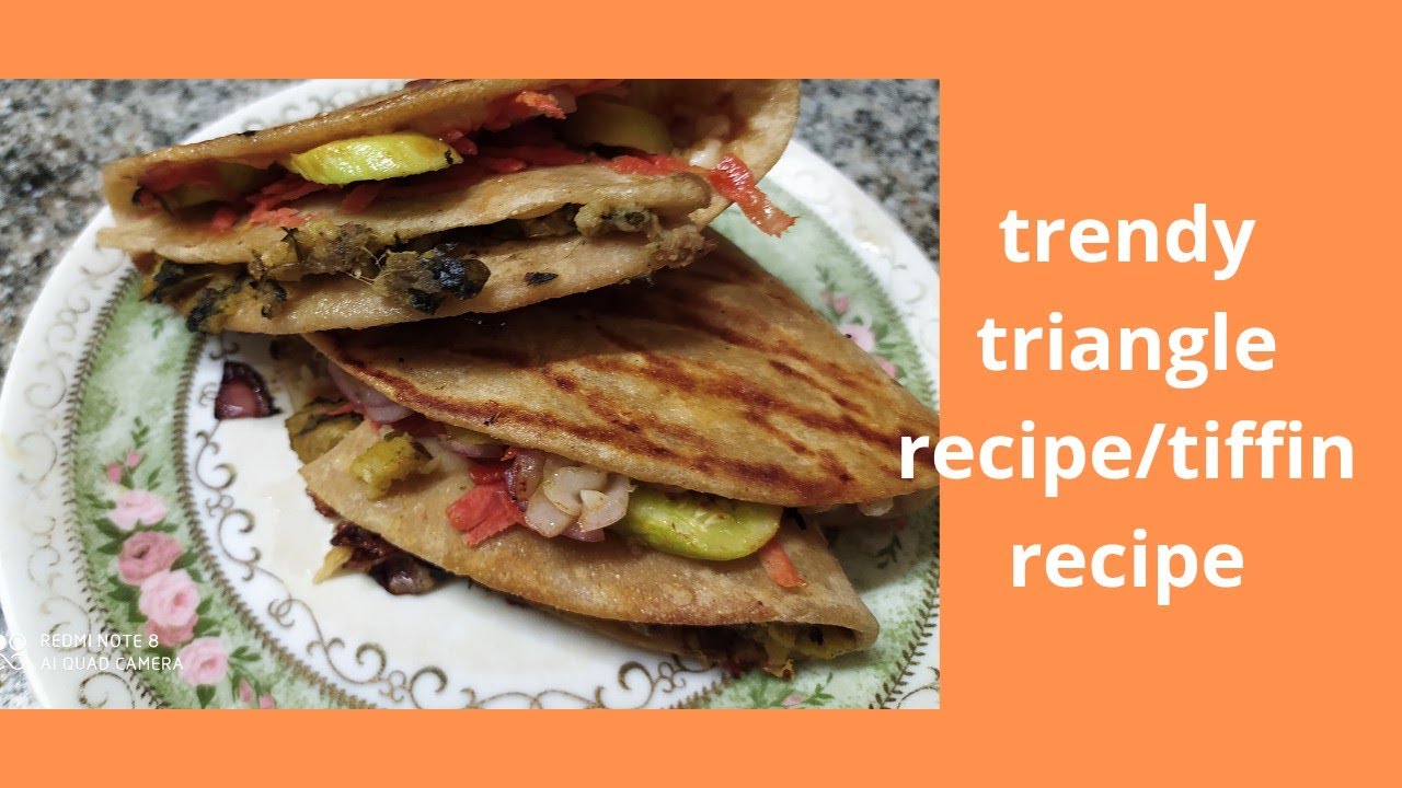 trendy triangle recipe😋- KRC creation - YouTube