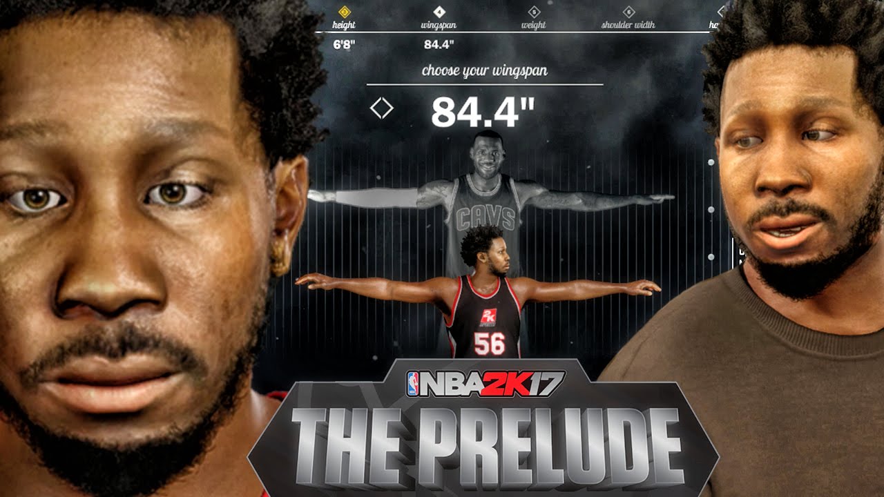 NBA 2K17 Prelude My Career Gameplay - PLAYER CREATION & FACE SCAN! Ep ...
