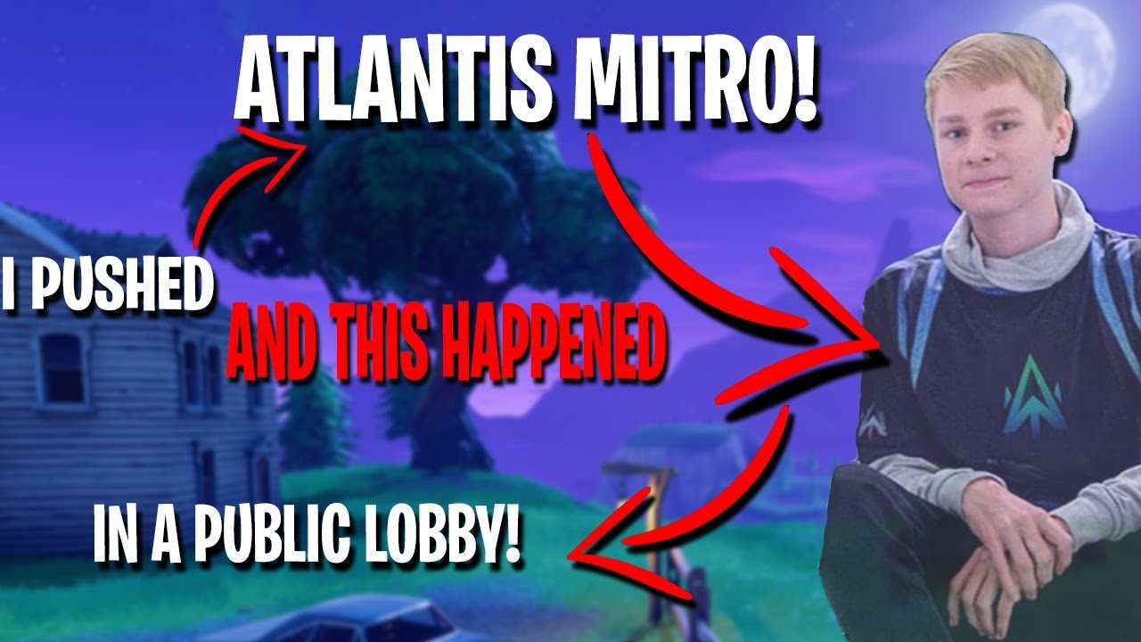 SO I *RUSHED* ATLANTIS MITR0 IN A PUBLIC LOBBY AND THIS HAPPENED ...