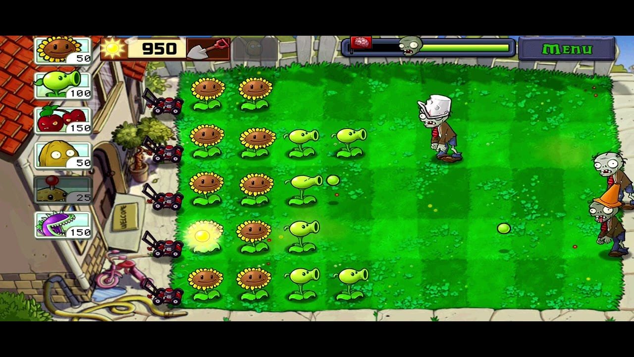 Plants Vs zombies bucket head zombies (5) - YouTube