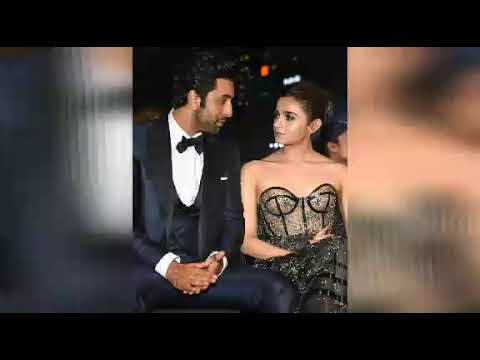 Ranbir and Alia's romantic moments at zee cinema award 2019