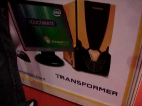 TOUCHMATE GAMER PC @ GITEX 2008 - YouTube