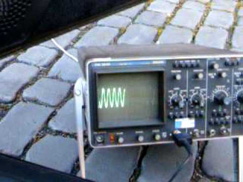 TRC board test - analyzing ABS sensor signal - YouTube