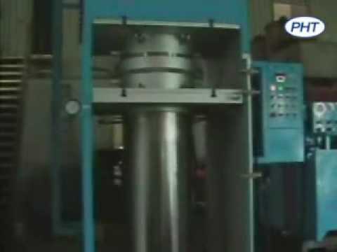 Bladder Curing Press - YouTube