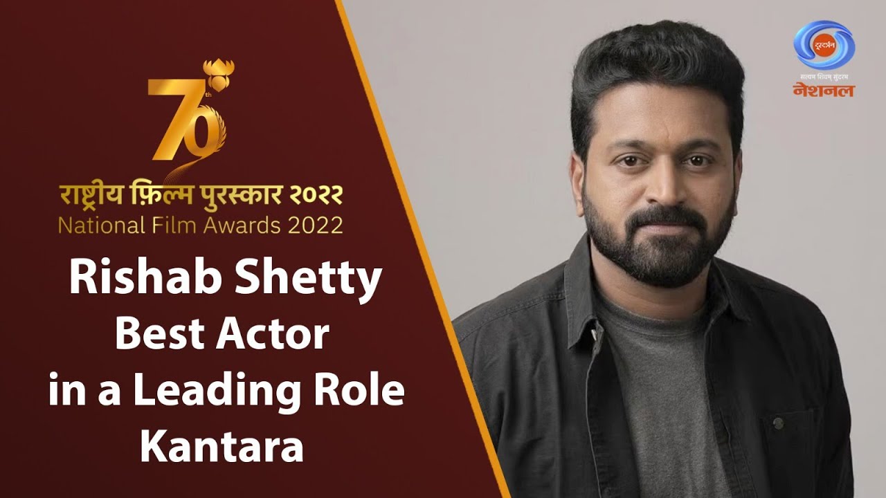 Rishab Shetty wins Best Actor in a Leading Role for Kantara at 70th ...