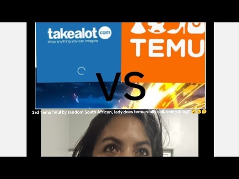 3rd Temu haul by random South African lady. does Temu really sell it ...